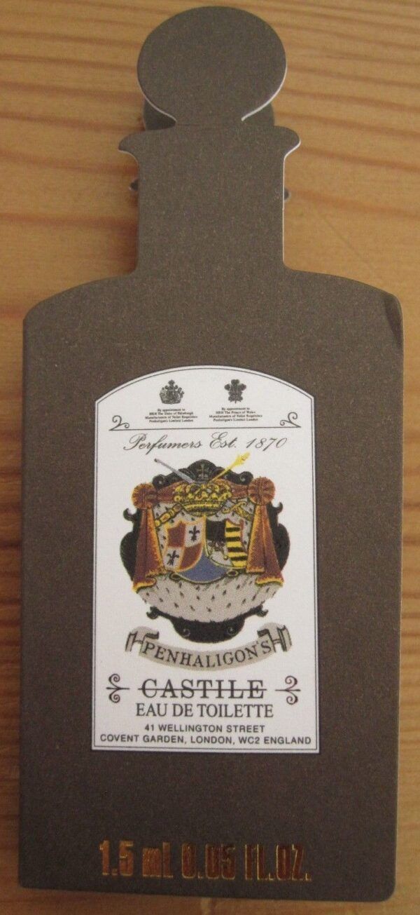 Penhaligon perfume men samples - crabtree & evelyn