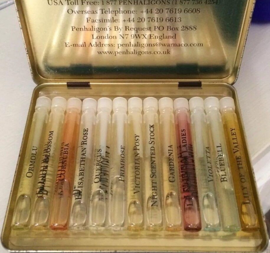 Penhaligon's library vial samples set - crabtree & evelyn