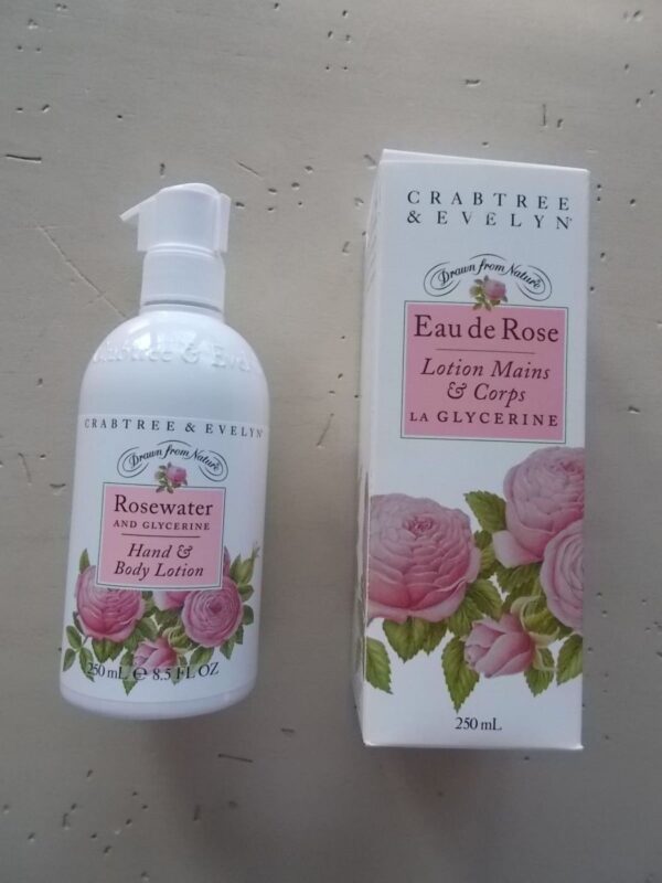 crabtree evelyn rosewater body lotion - crabtree & evelyn
