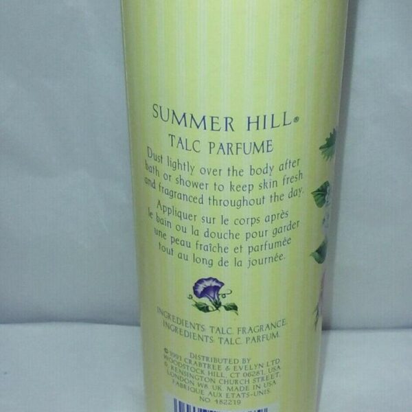 Crabtree Evelyn summer hill body powder - crabtree & evelyn