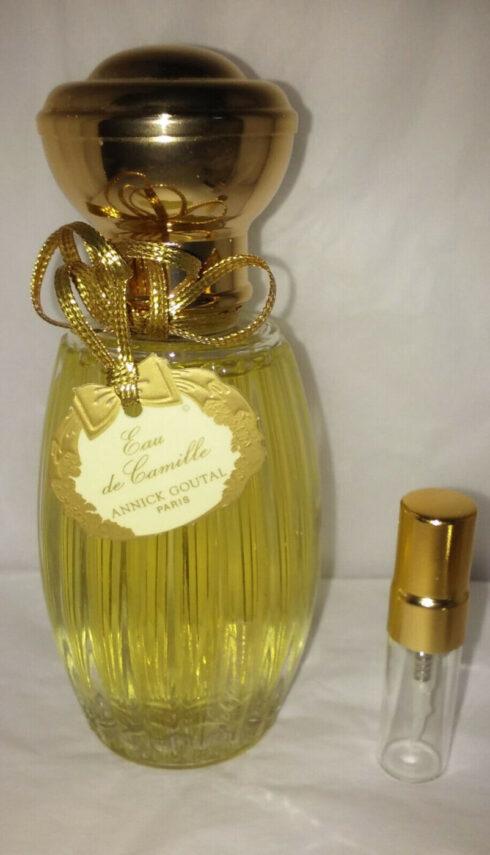 Annick Goutal eau de camille 3 ml sample bottle - crabtree & evelyn